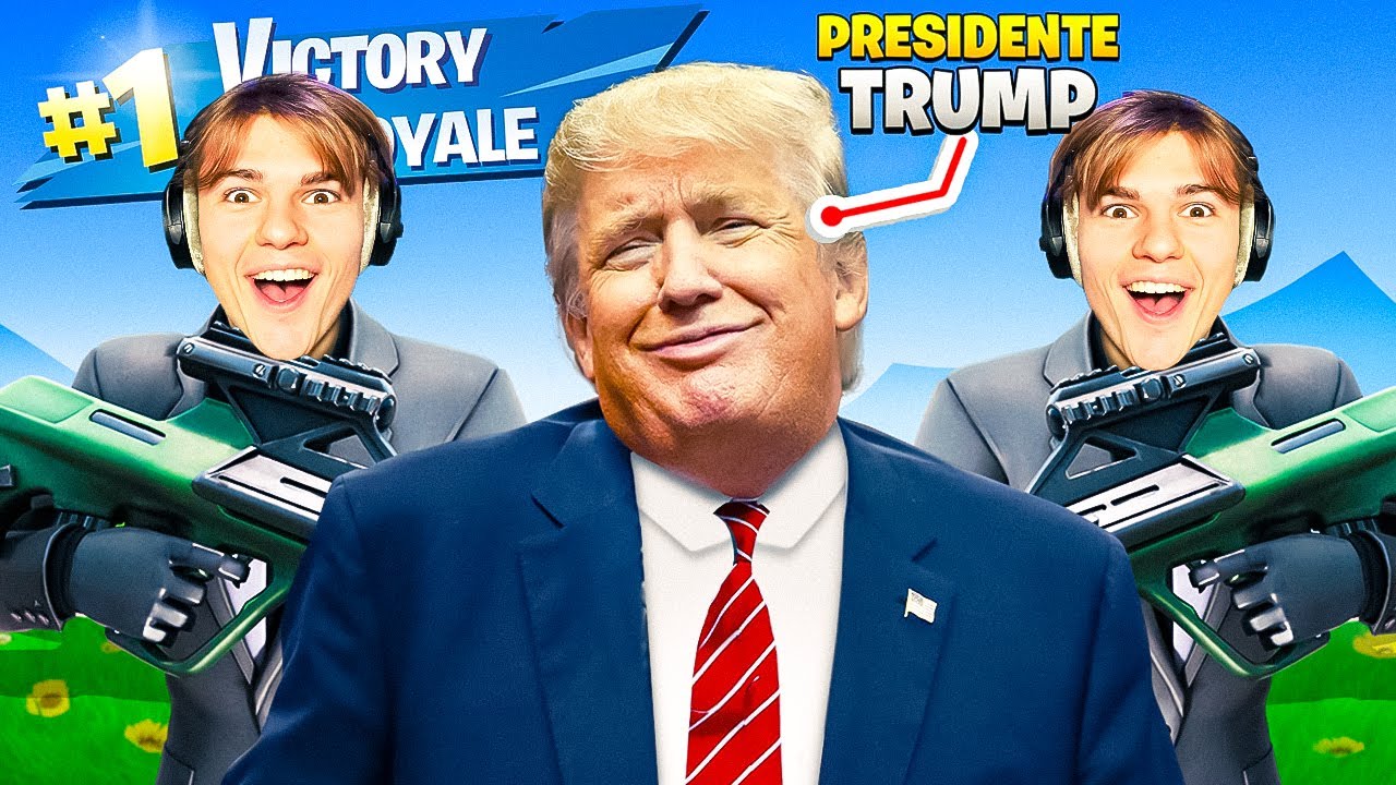 PROTEGGI il PRESIDENTE DONALD TRUMP su FORTNITE!😂 - YouTube