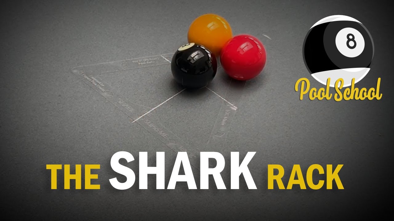 The Shark Rack - Pool Rack | Pool School - YouTube