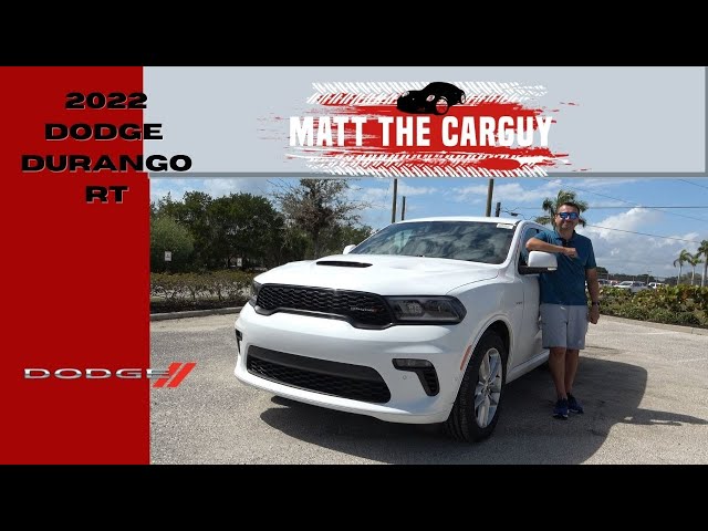 2022 Dodge Durango Rt White