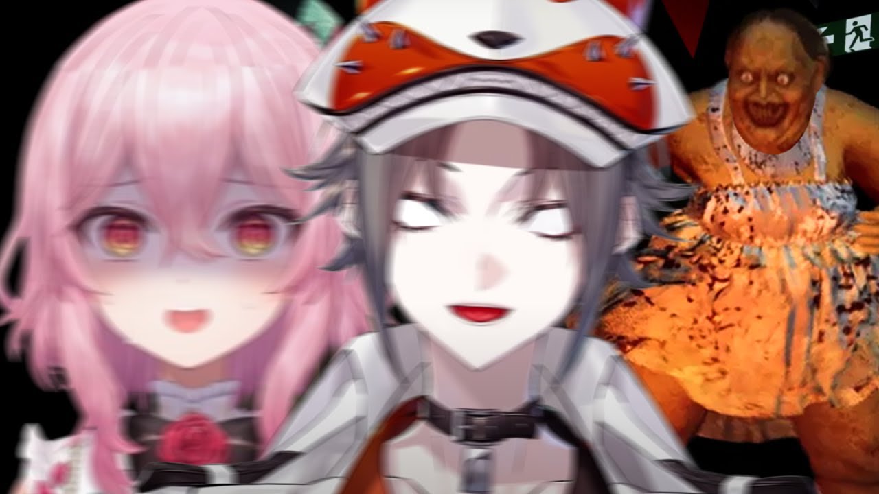 Mysta and Rosemi is freaking it in a Horror Game - YouTube