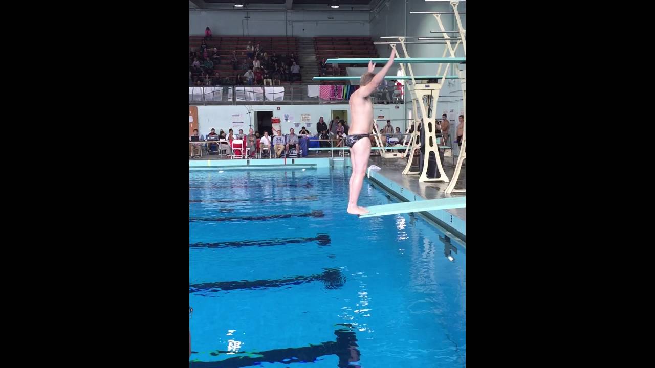 Big Fat Diver: State Championships 1-meter - 403C - YouTube