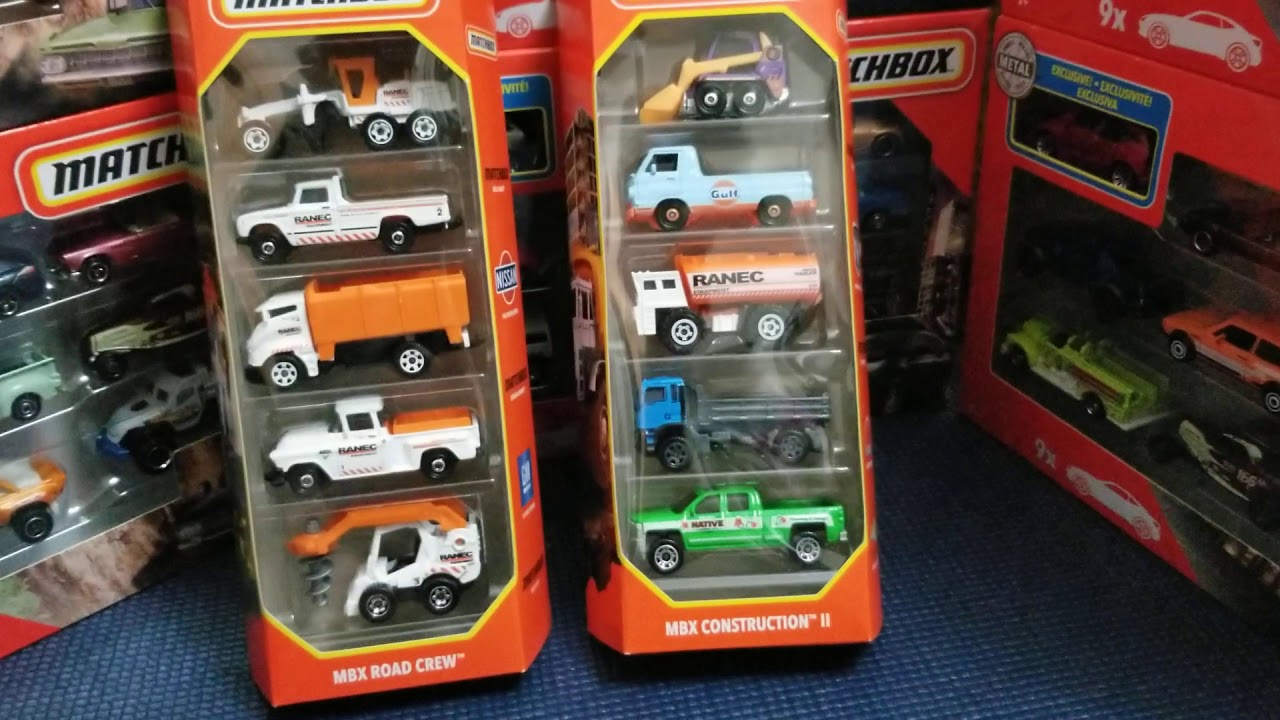 Matchbox Cars 5 Pack - Ranec Review - YouTube