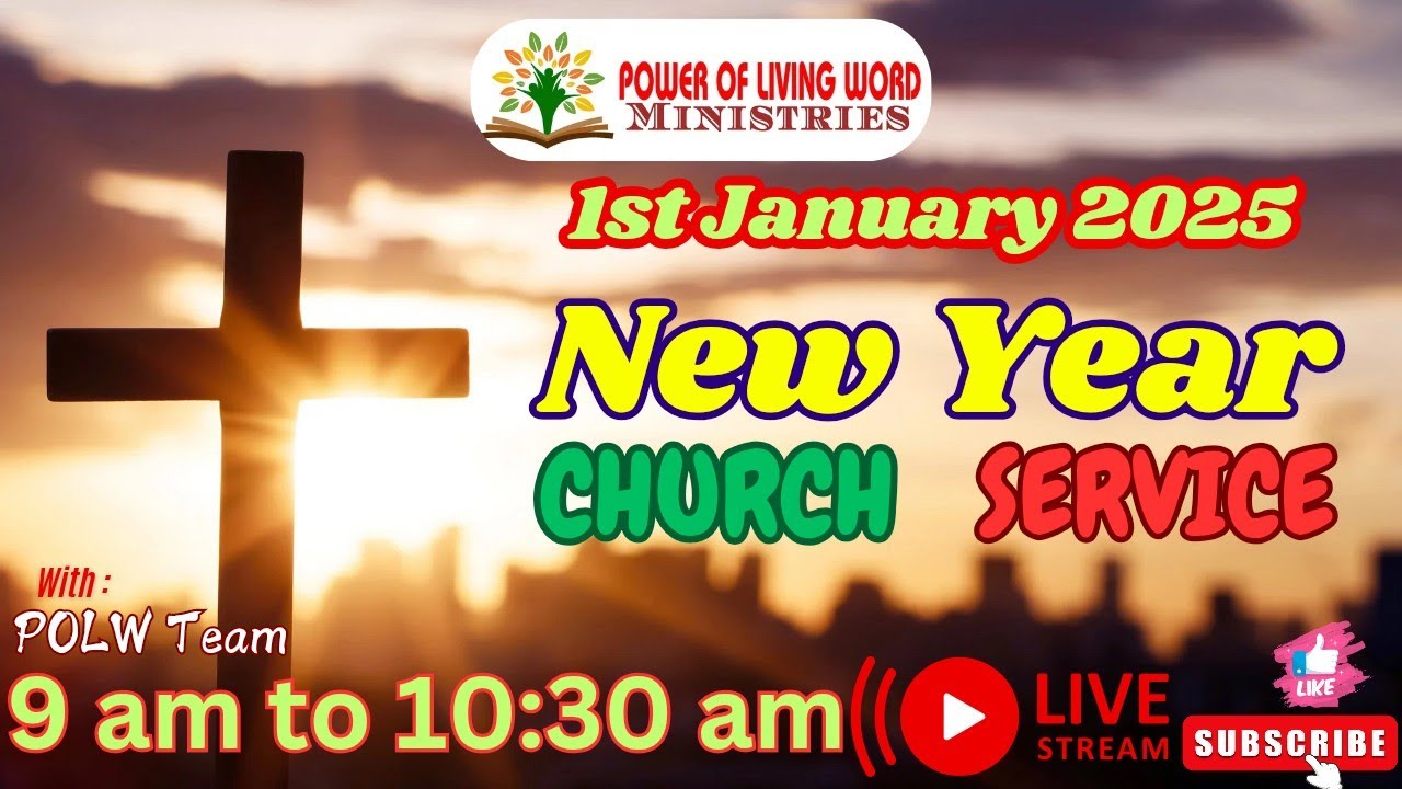 POLW Ministries New Year Church Service 01.01.2025 (Sermon) - YouTube