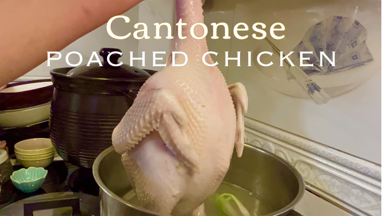 Cantonese Poached Chicken (Cantonese White Cut Chicken) And Ginger ...