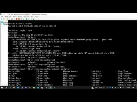 Red Hat Linux Day 2 Aug Batch (connecting via putty, ipaddress, dhcp) #redhatlinux#linuxtutorial ...