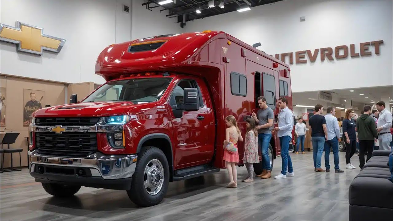 New Look Finally Launched: 2025 Chevrolet Motorhome Camper Truck: The ...