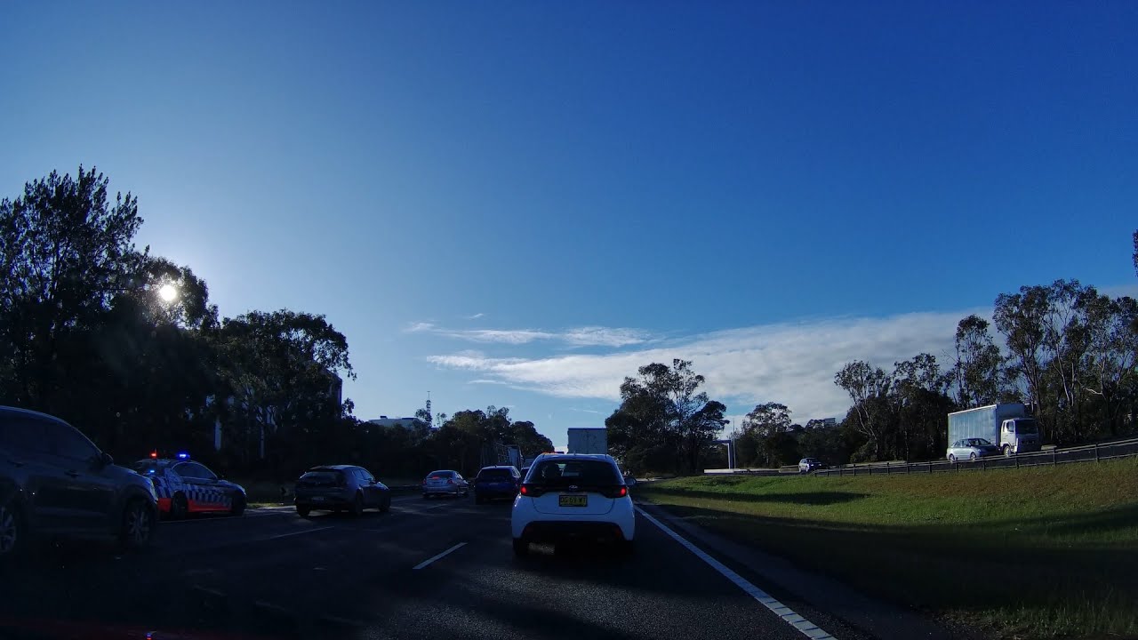 4K Car Ride (Tuesday 20230815 | Sydney M4 Eastbound | Morning | Video ...