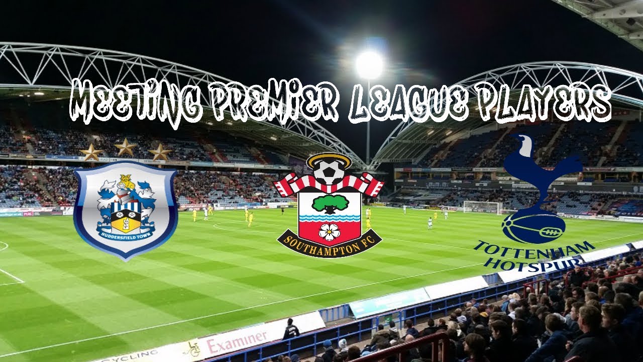 Meeting Premier League Players! - YouTube