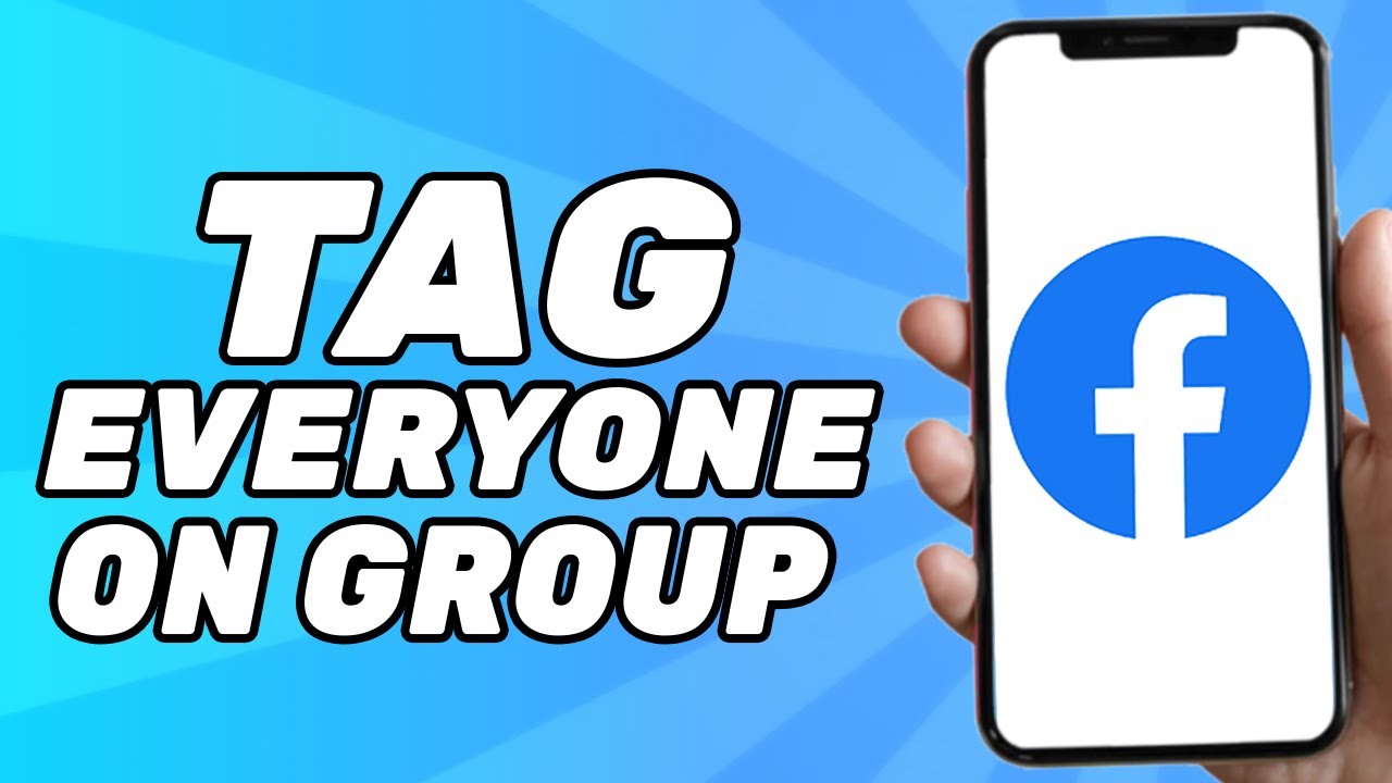 How to Tag @everyone in a Facebook Group (2023) - YouTube