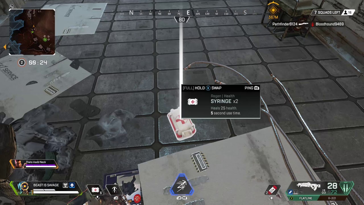 APEX LEGENDS PATHFINDER MID BATTLE EXECUTION LIT - YouTube