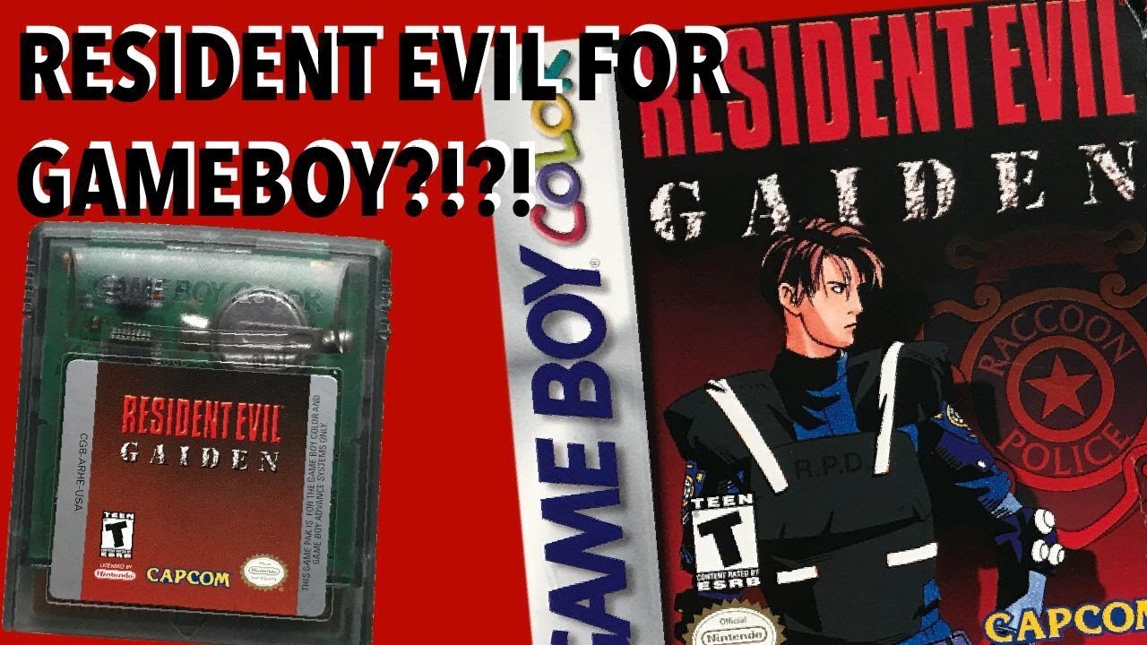 Resident Evil Gaiden Unboxing (Gameboy Color)!!! - YouTube