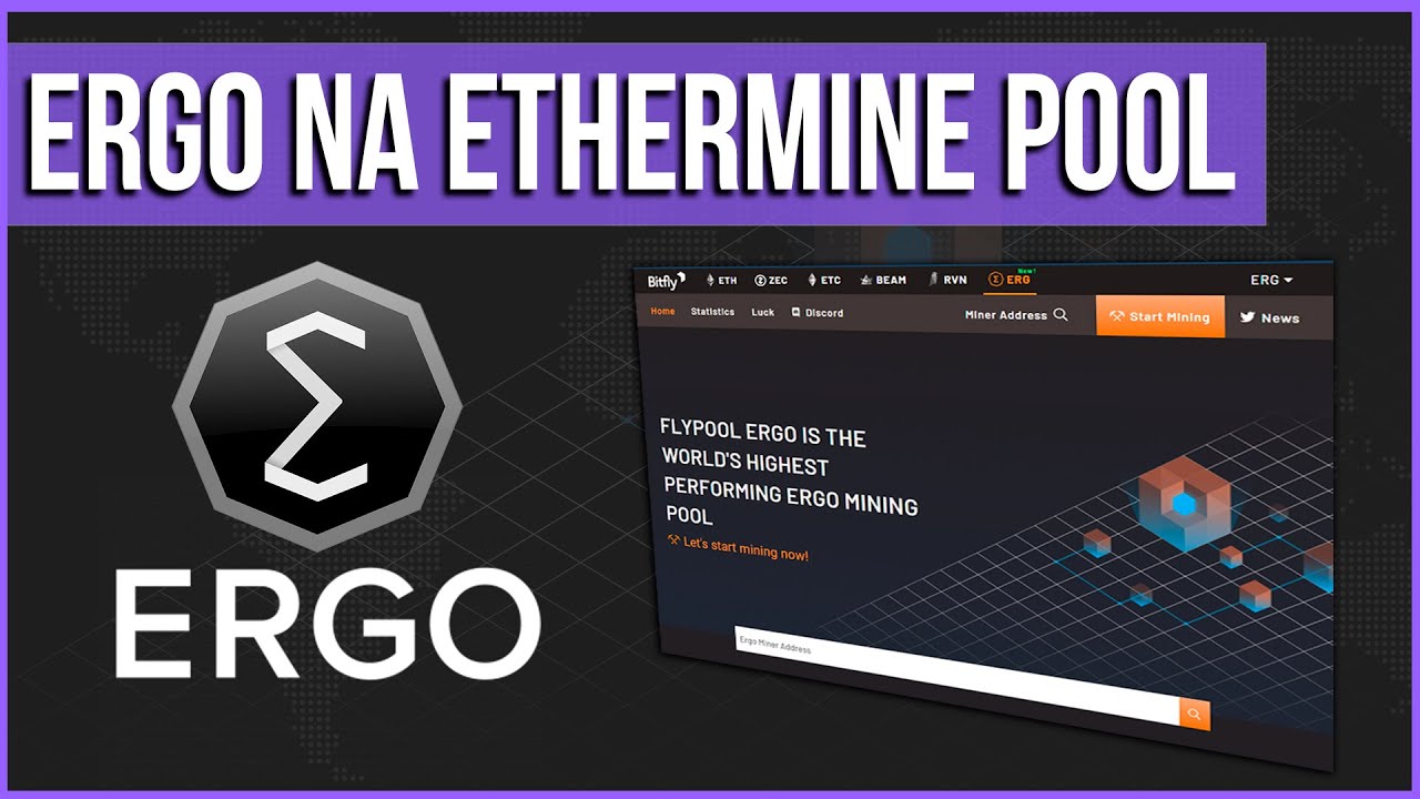 Ergo na ETHERMINE Pool, um passo para termos ergo na Binance. (minerar ...