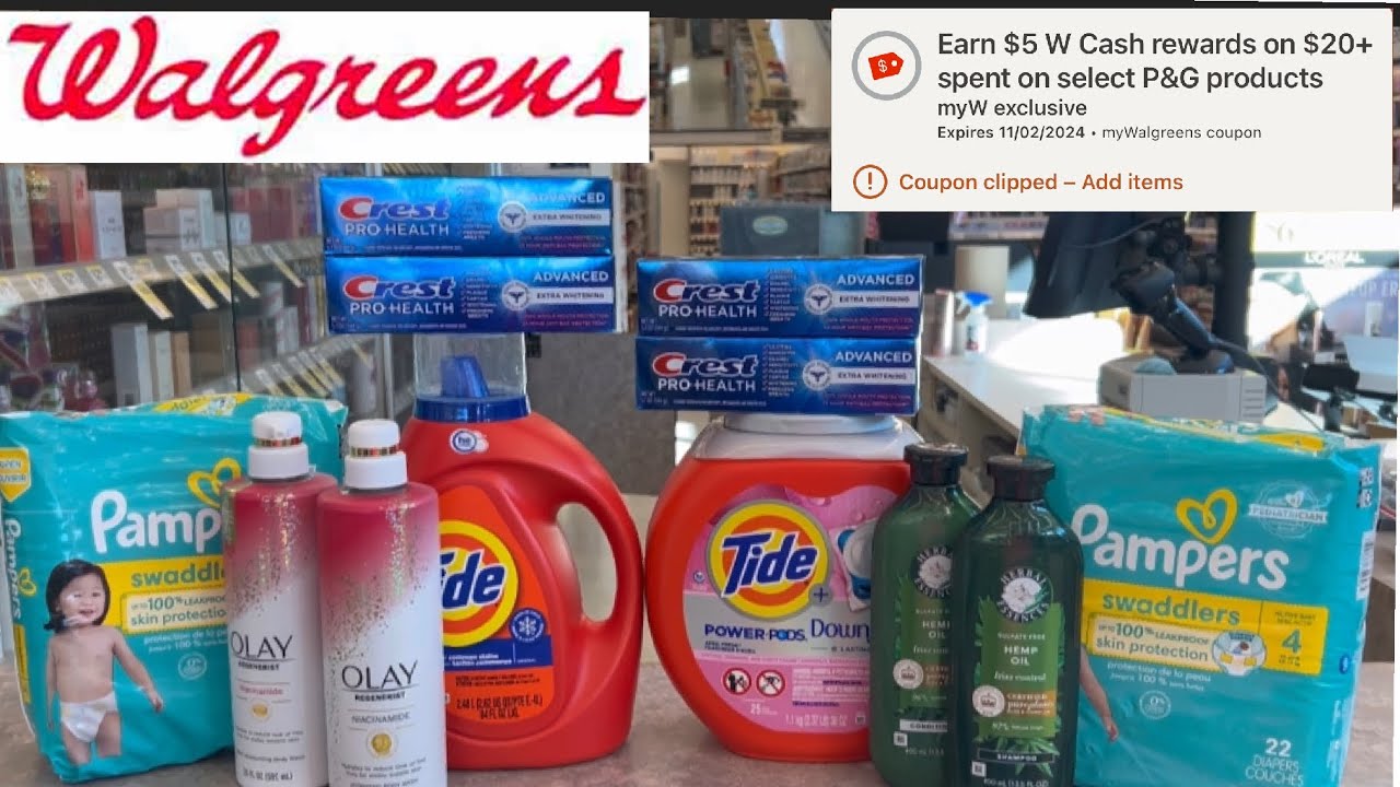 PG Deals At Walgreens 10:27 - 11/2 - YouTube