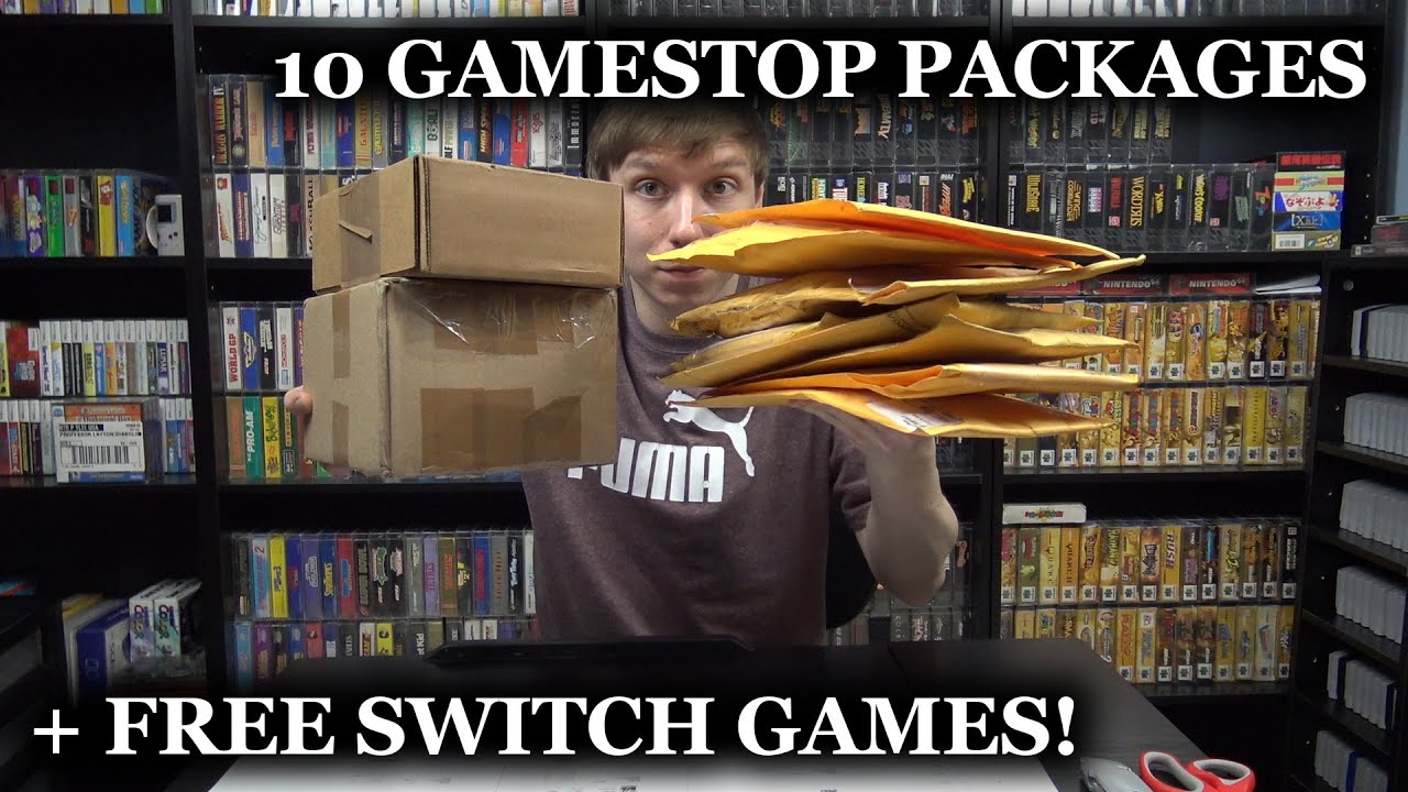GAMESTOP BLACK FRIDAY PACKAGE UNBOXING! - bizzNES17 - YouTube