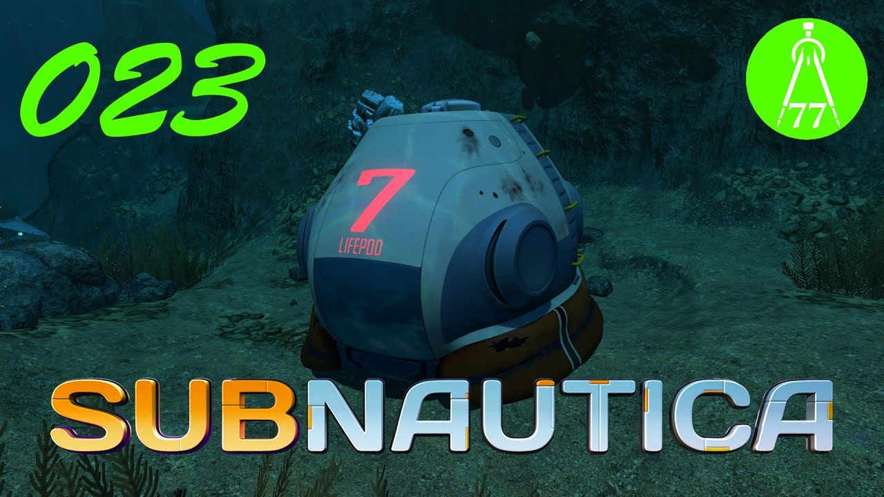 Subnautica 1.0 023 - Lifepod 7 + prieskum - YouTube