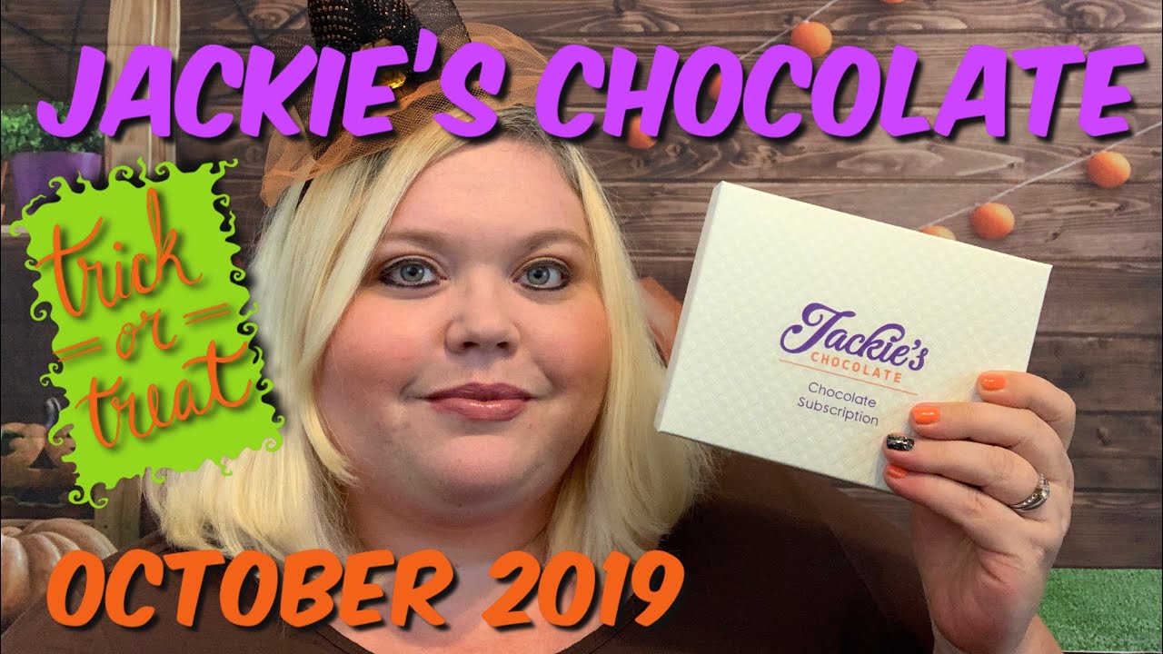 Jackie’s Chocolate Monthly Subscription | October 2019 - YouTube
