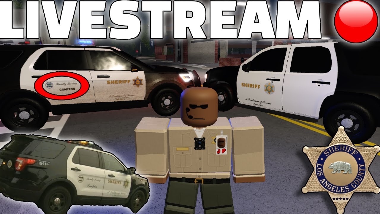 🔴LIVE- ERLC LASD Patrol- Roblox - YouTube