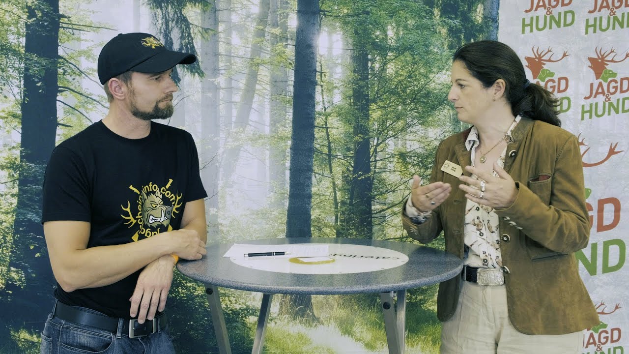 Jagd & Hund 2022 Jagdmesse Dortmund, Interview mit Nicole Heitzig ...