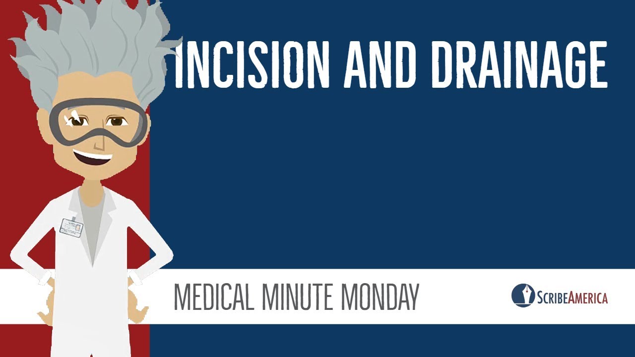 How To Drain A Fluid Filled Abscess| Medical Minute Monday Ep. 14 - YouTube