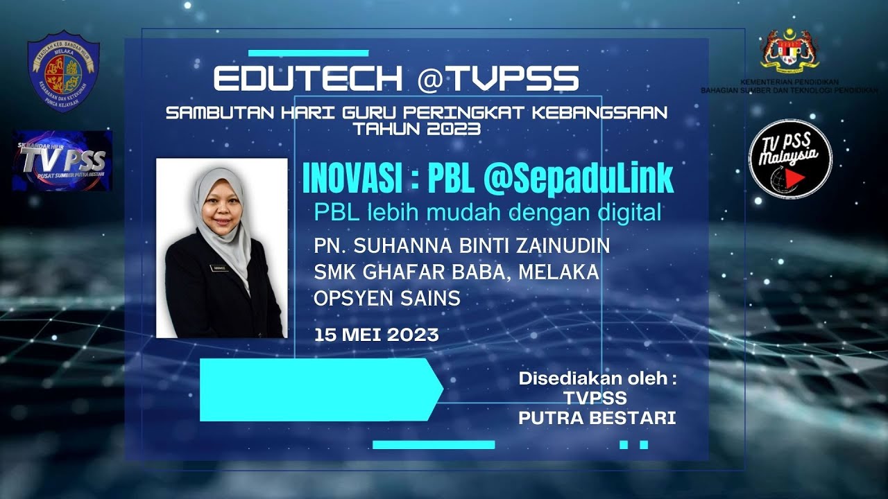 EDUTECH@-TVPSS - PBL LEBIH MUDAH DENGAN DIGITAL - YouTube