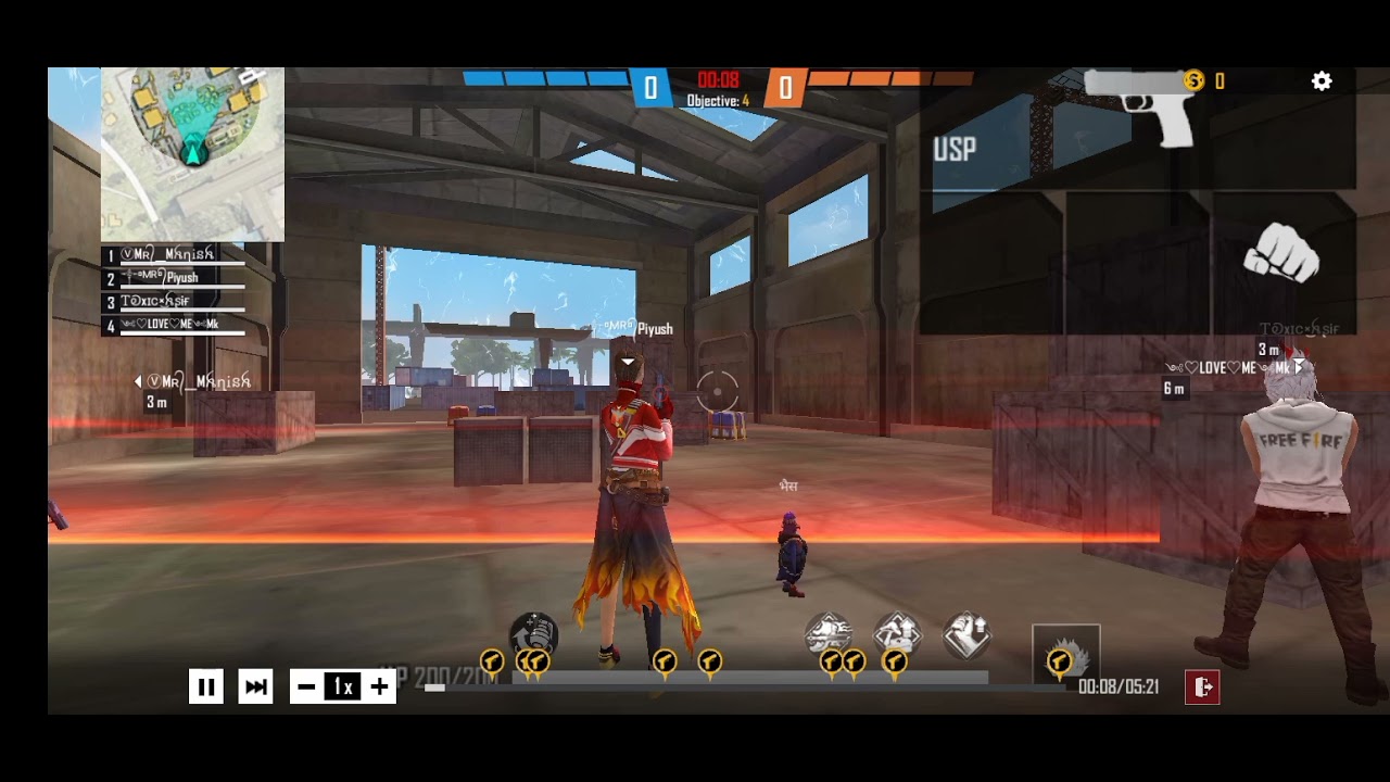 Playing with M500 FF... - YouTube