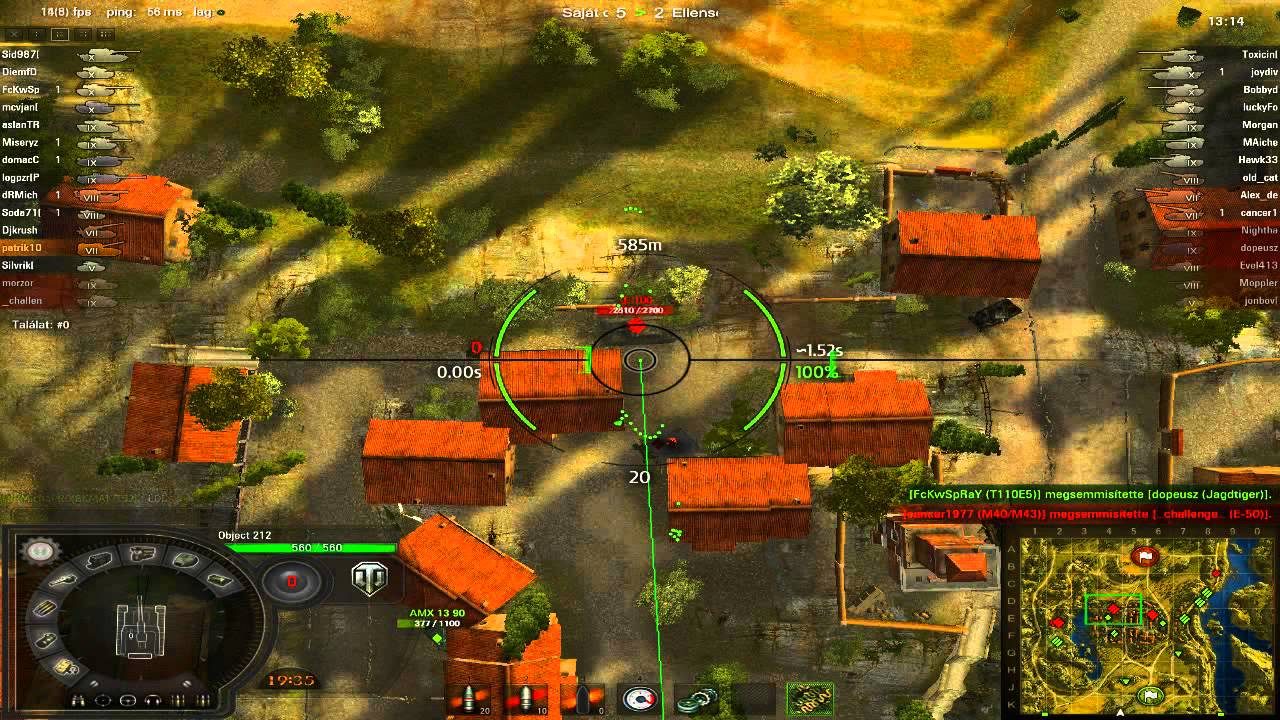 World of Tanks - Object 212 - Double Kill - YouTube