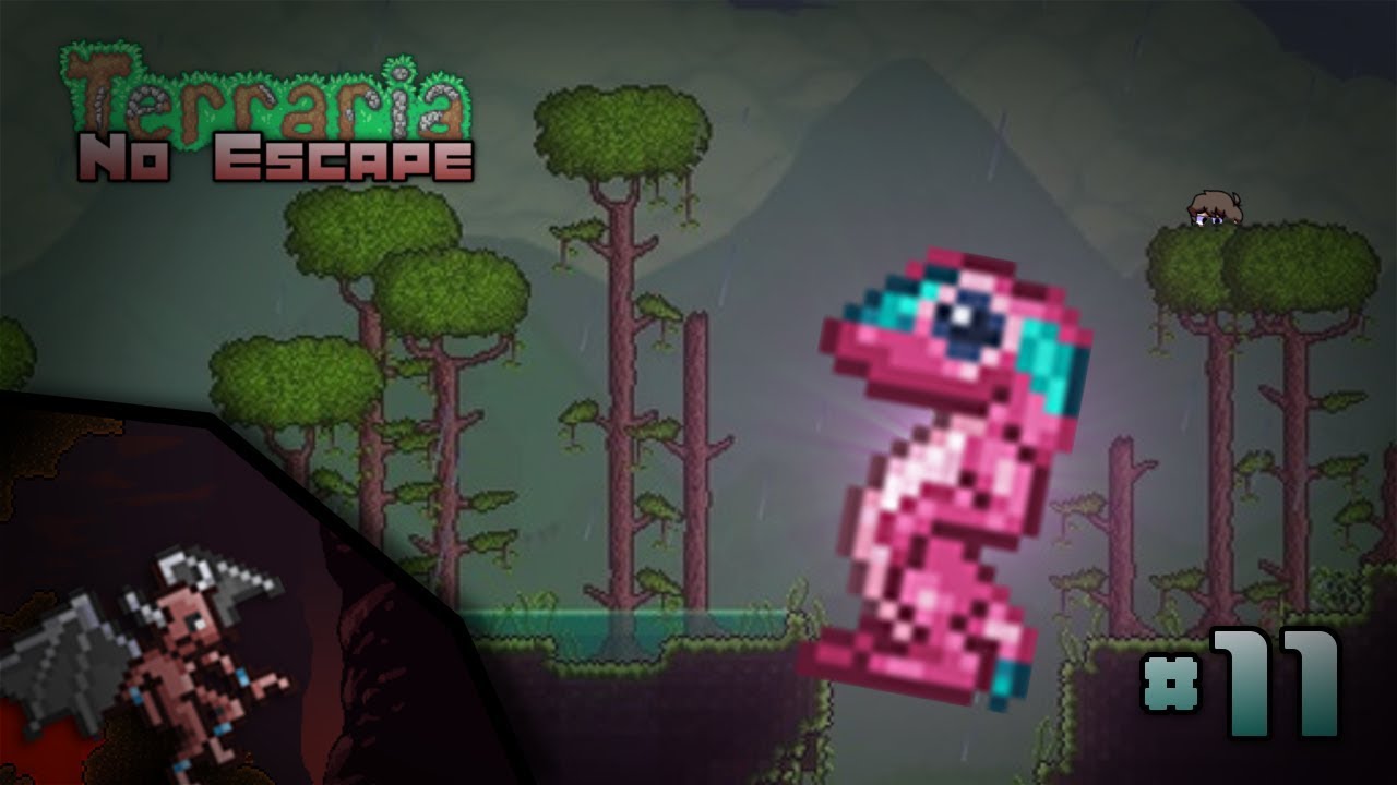 Terraria: No Escape! Part 11 (SALA-WOMAN-DER!) - YouTube