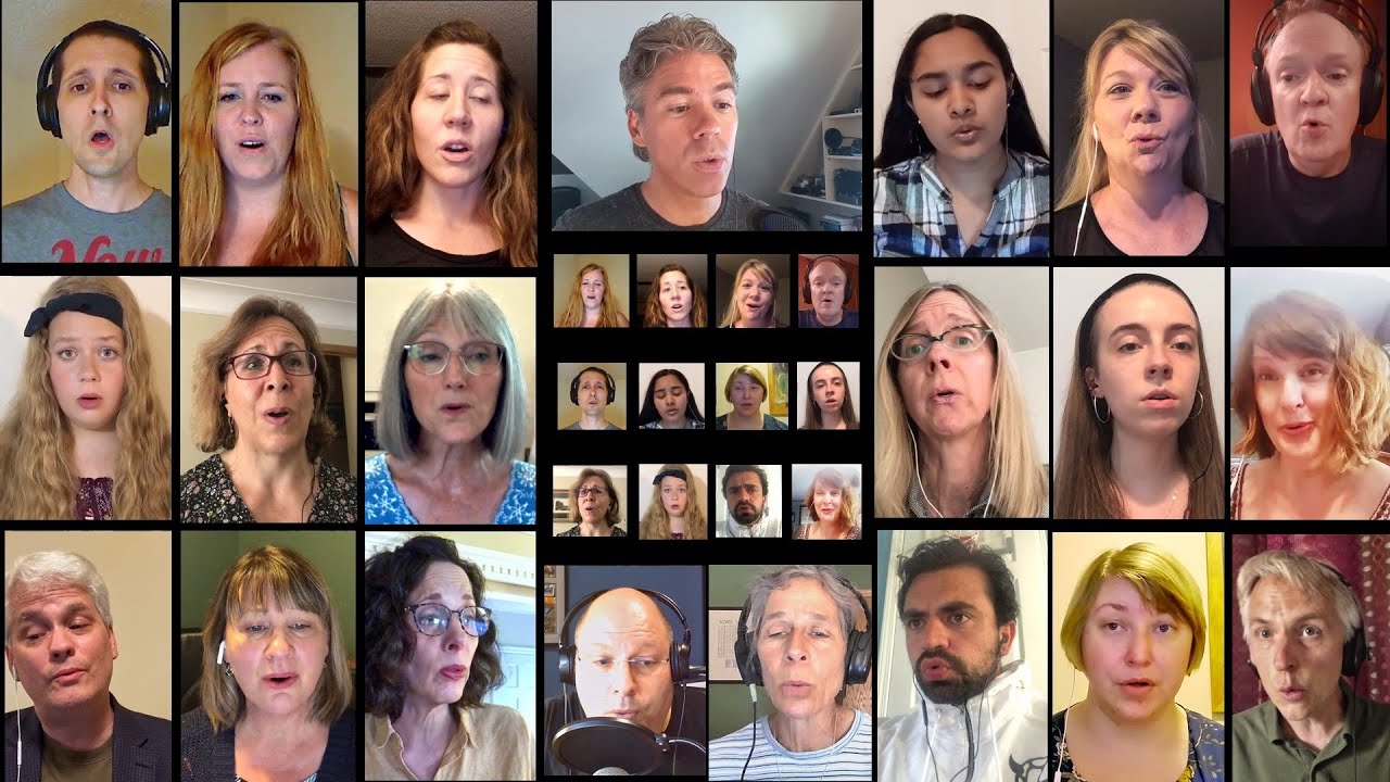What a Wonderful World | Virtual Choir | Schola Diffusa - YouTube