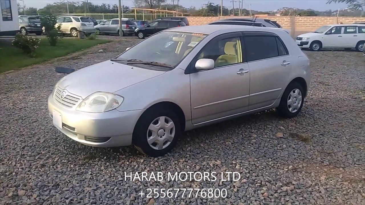 Toyota Alex 2002 available in Tanzania at Harab Motors ltd-1758 - YouTube