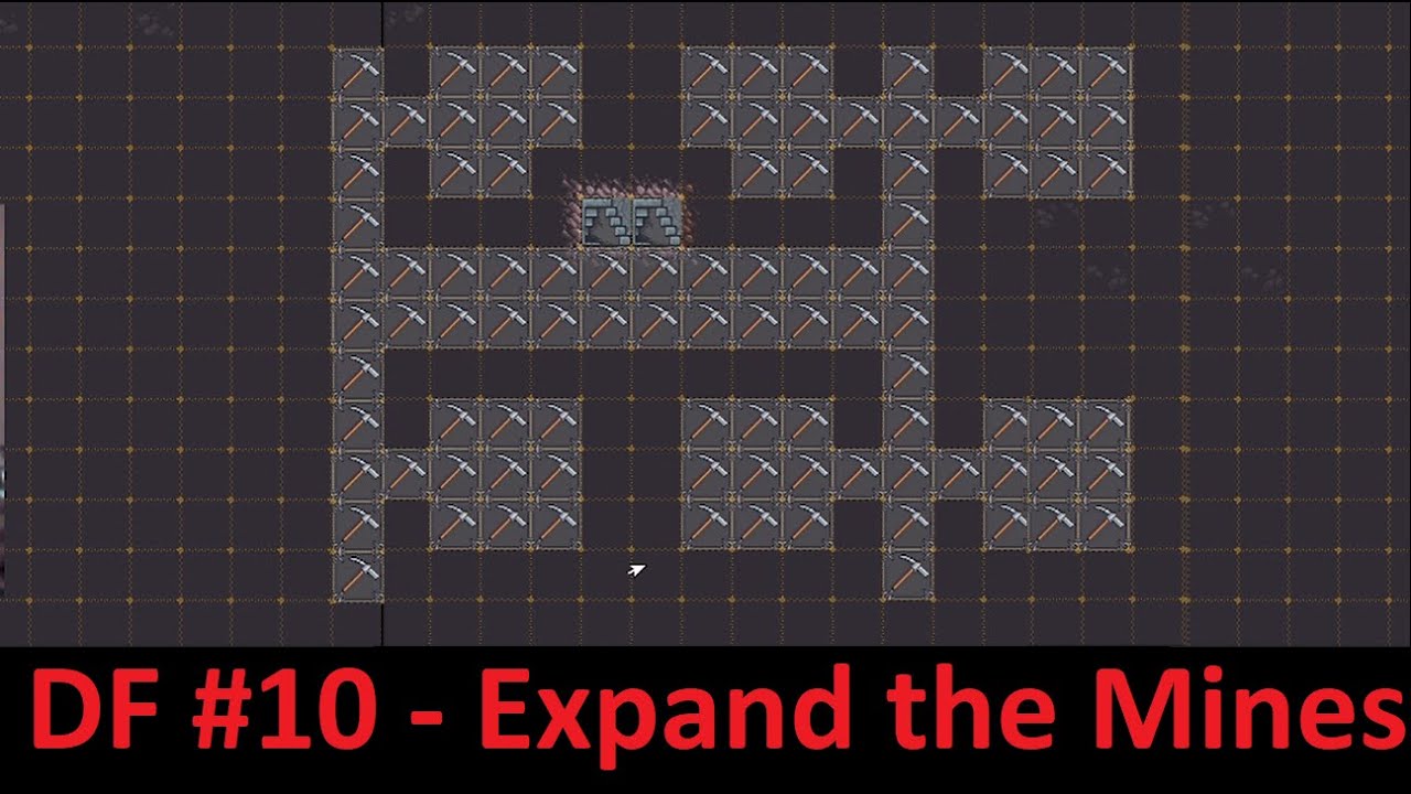 Dwarf Fortress - Steam First Impression #10 - Expanding the Mines - YouTube