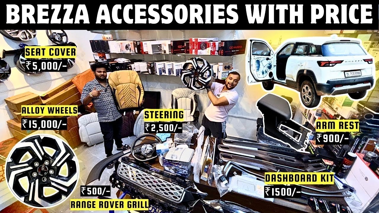 BREZZA BASE TO TOP MODEL MODIFICATION | 2025 BREZZA LXI MODIFIED🔥BREZZA ...