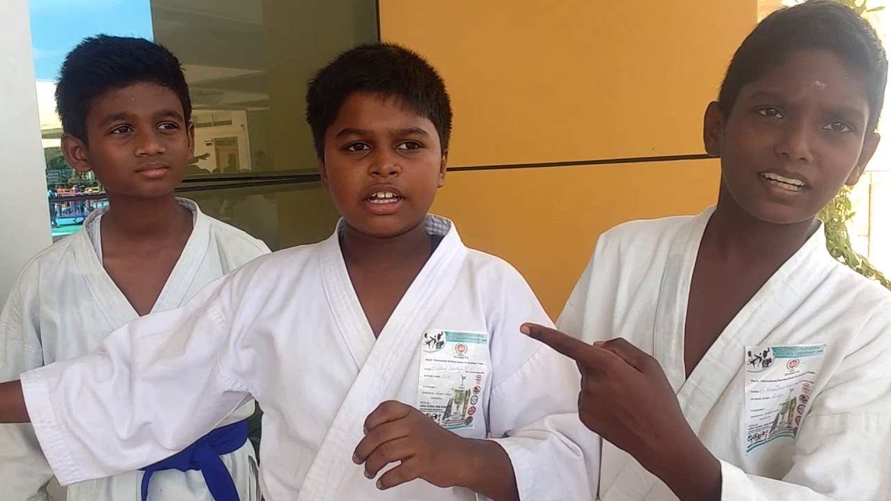 South India Karate Championship Tournament 2020 In Linga Global School , KrishnanKovil - YouTube