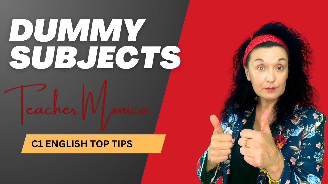 📚 Master Dummy Subjects for C1 English Writing & Speaking | Improve ...
