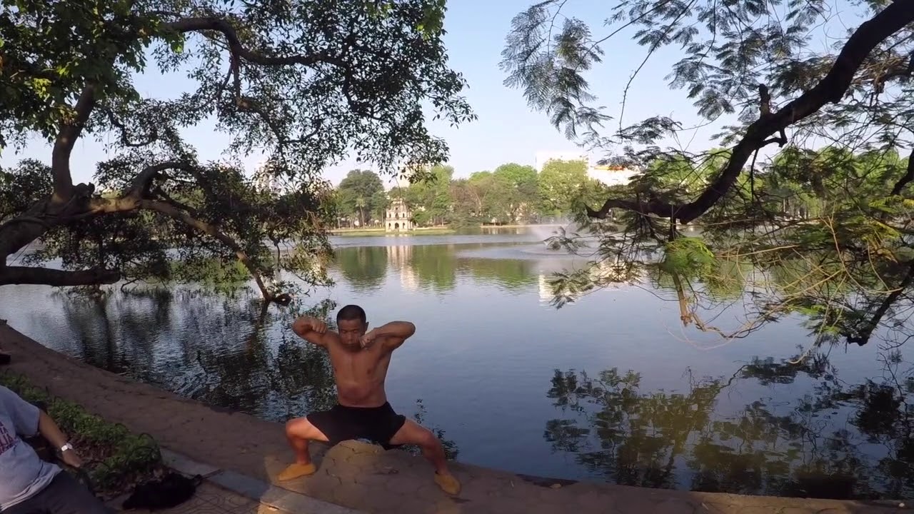 Shaolin Fighting And Yi Jin Jing Qigong - YouTube