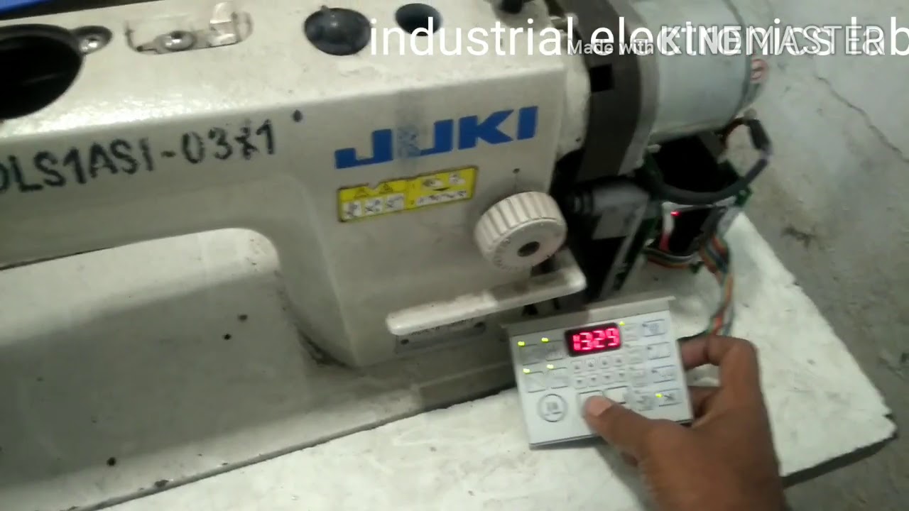juki DDL8700B sewing machin, control box repair - YouTube