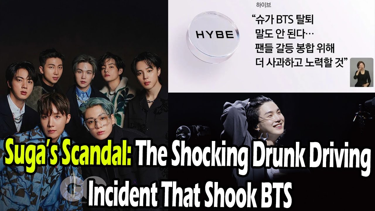 Suga’s Scandal: The Shocking Drunk Driving Incident That Shook BTS | K ...