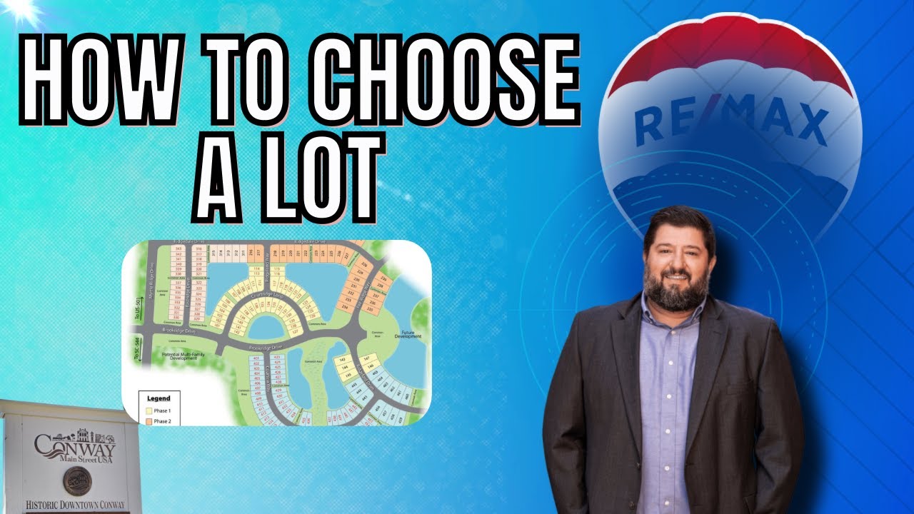 Choosing a lot | The New Construction Process - YouTube