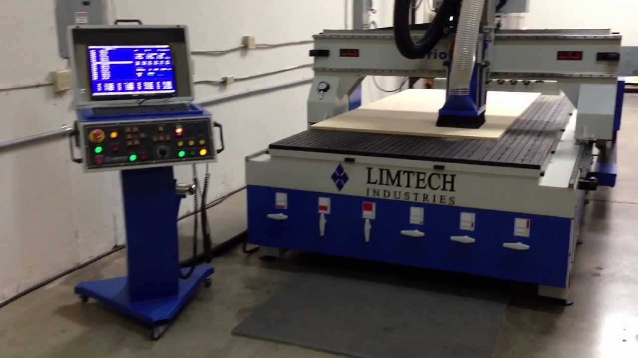 Limtech 5x10 Orion CNC Router - YouTube