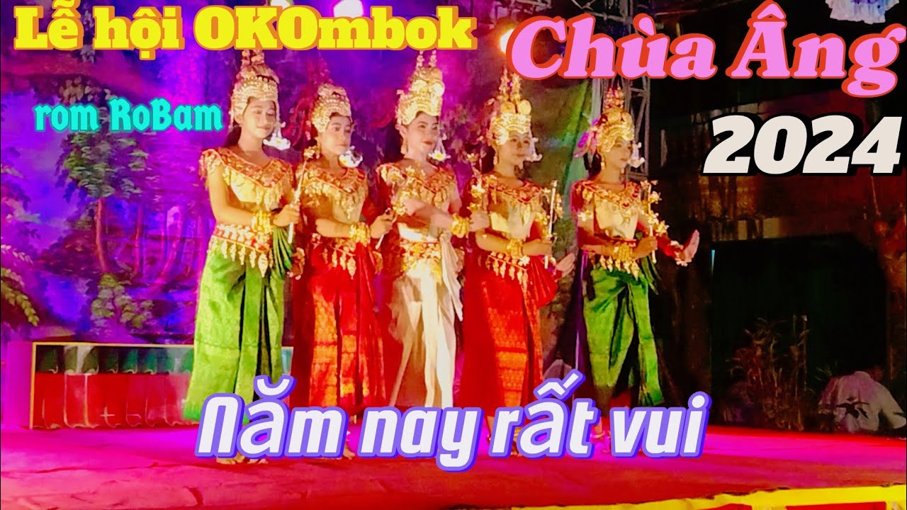 Lễ hội OK Om bok / chùa Âng trà vinh 2024 - YouTube