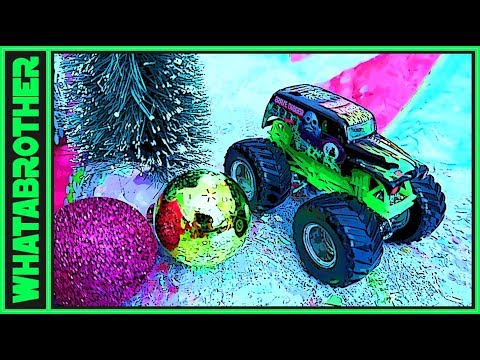 🎄Toy Monster Truck - Monster Jam Arena 🎄: DIY Kids Monster Truck Arena ...