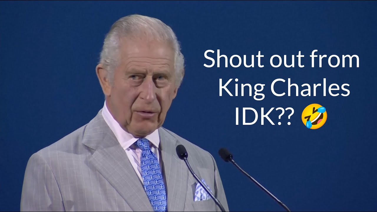 Shout out from King Charles at COP28?? - YouTube