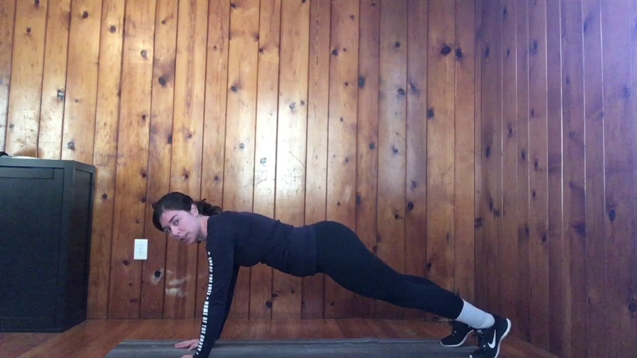 Shoulder Taps and Leg Pulses - YouTube