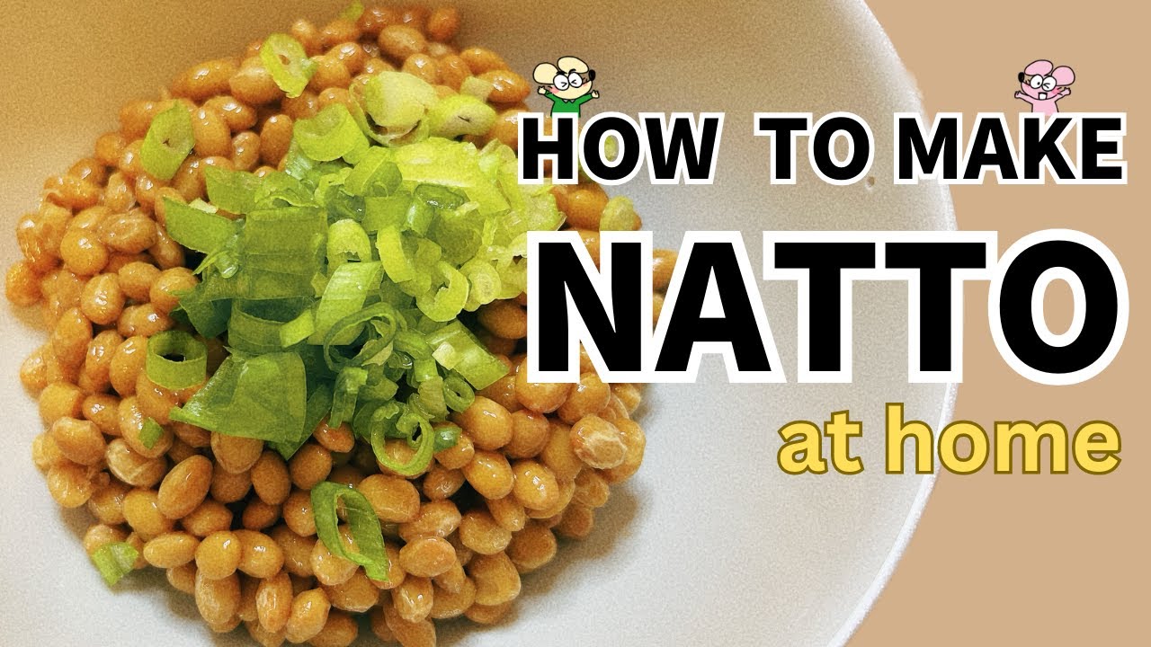 【For NATTO lovers!!】 How to make natto with an Instant Pot!! Easy and ...