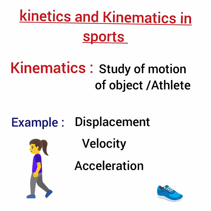 Kinematics and kinetics in sports . #sports - YouTube