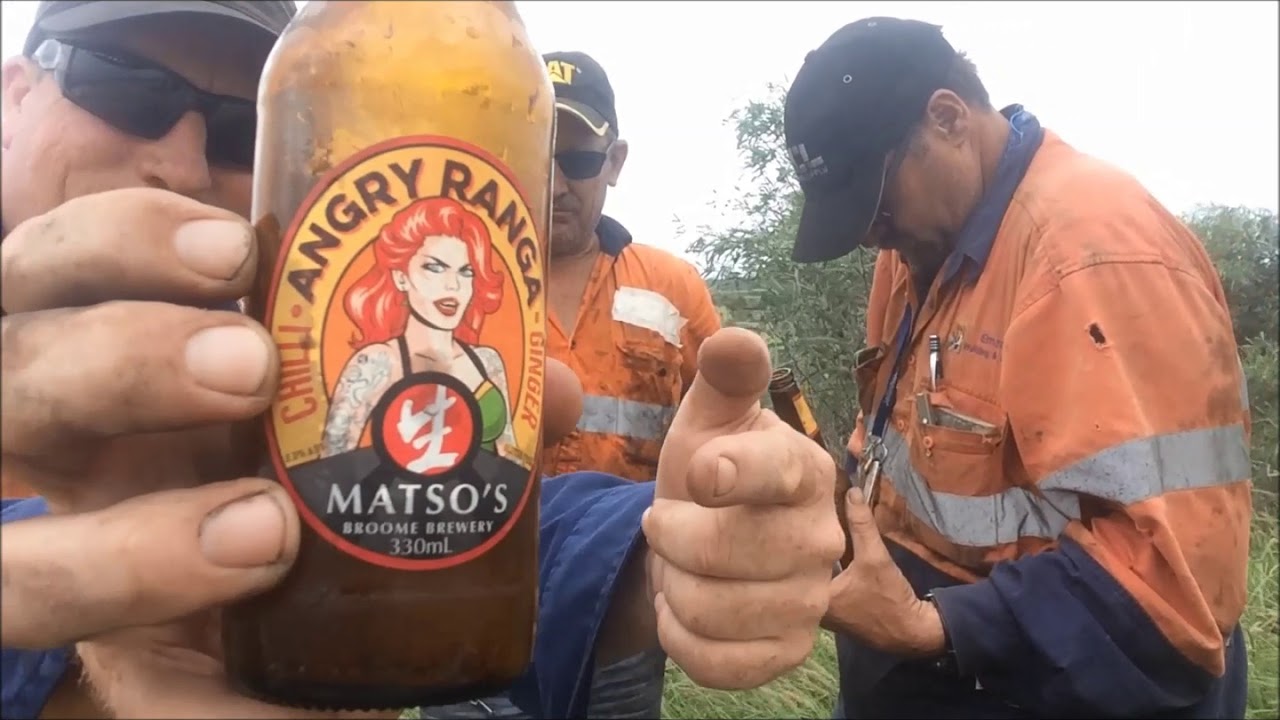 Matsos Angry Ranga ginger and chilli Beer - YouTube