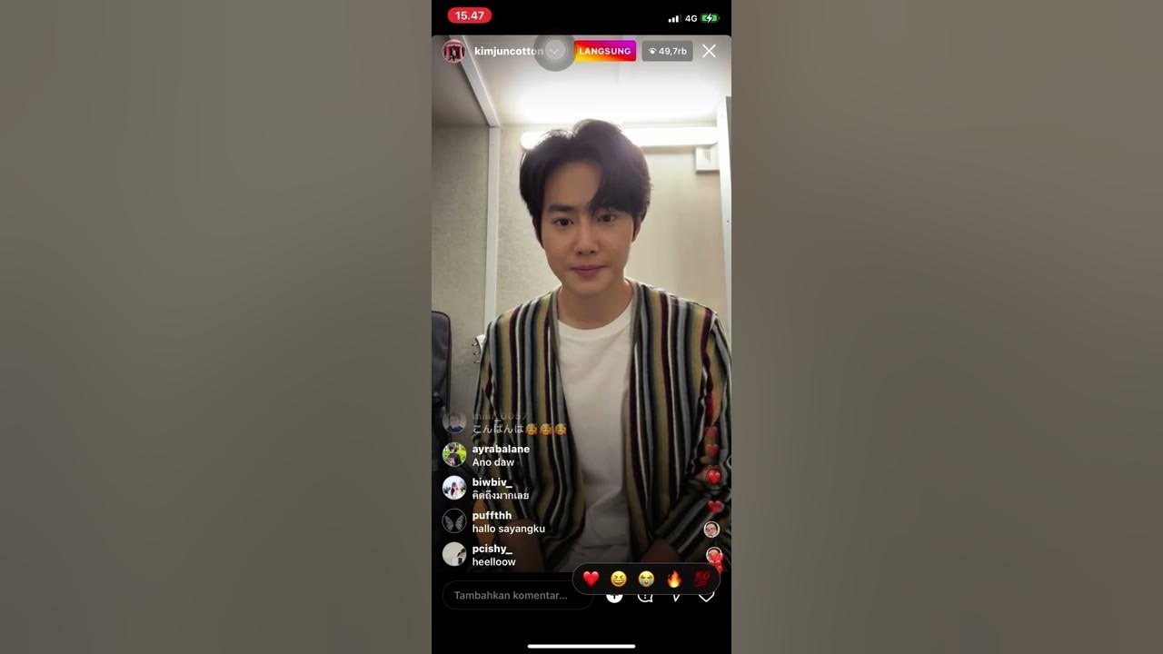 EXO SUHO IG LIVE - YouTube