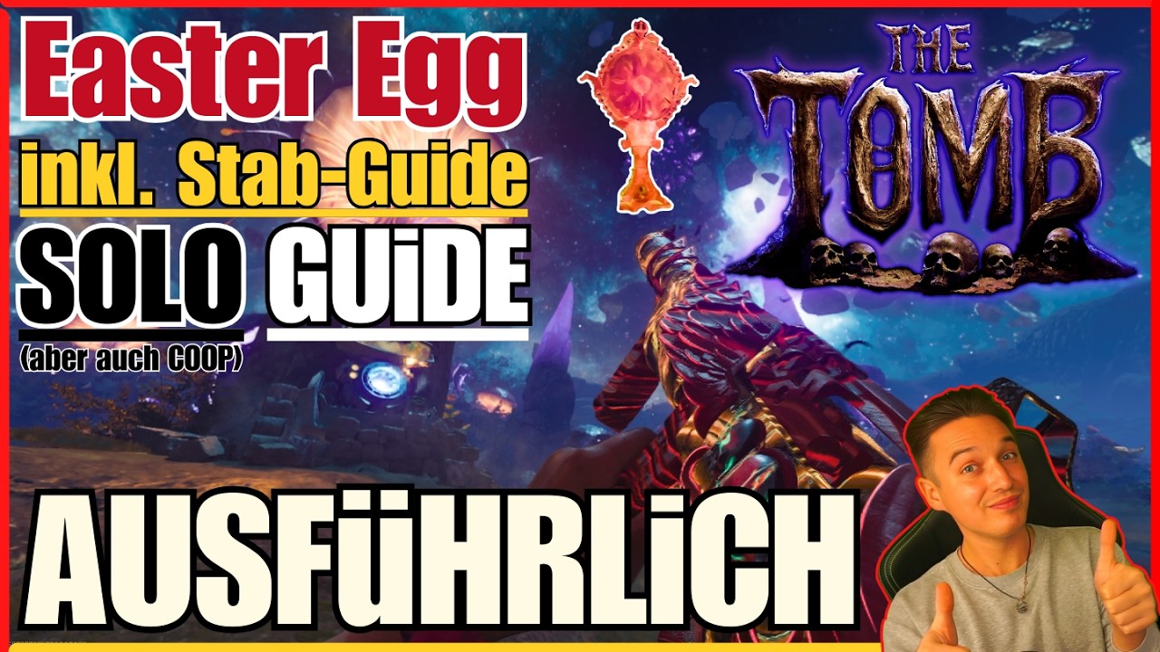 Ausführliche HAUPT EASTER EGG GUiDE inkl. Stab & Boss Kampf: THE TOMB 🤩 ...