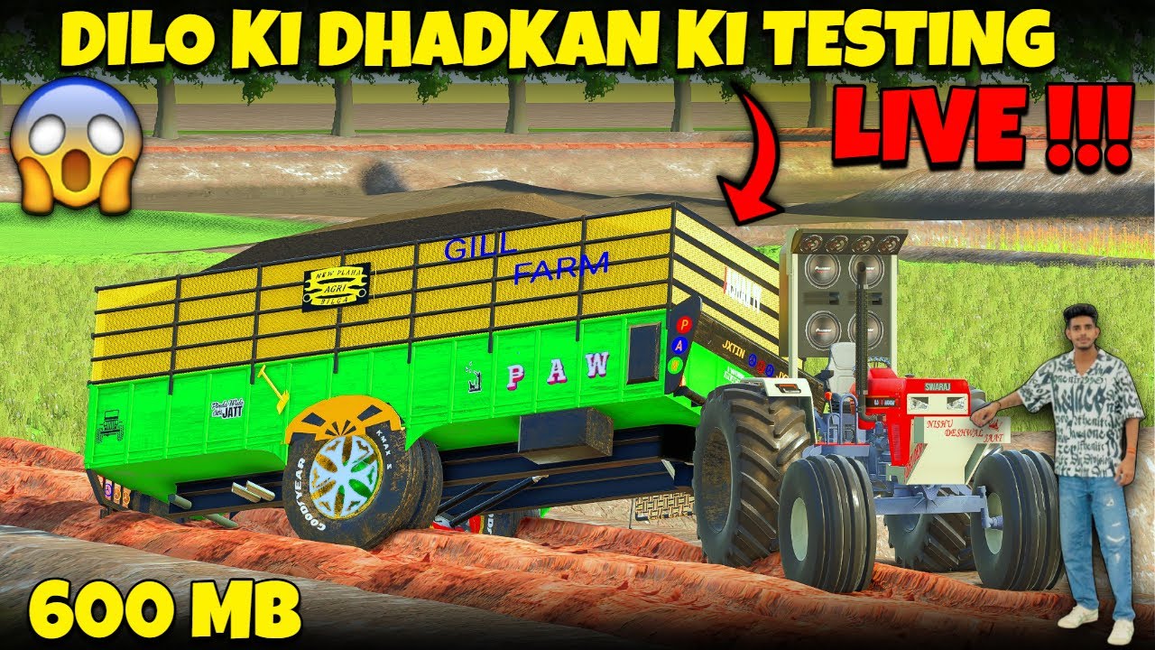 Farming simulator 25 with nishu bhai tractor mods live | Live fs25 ...