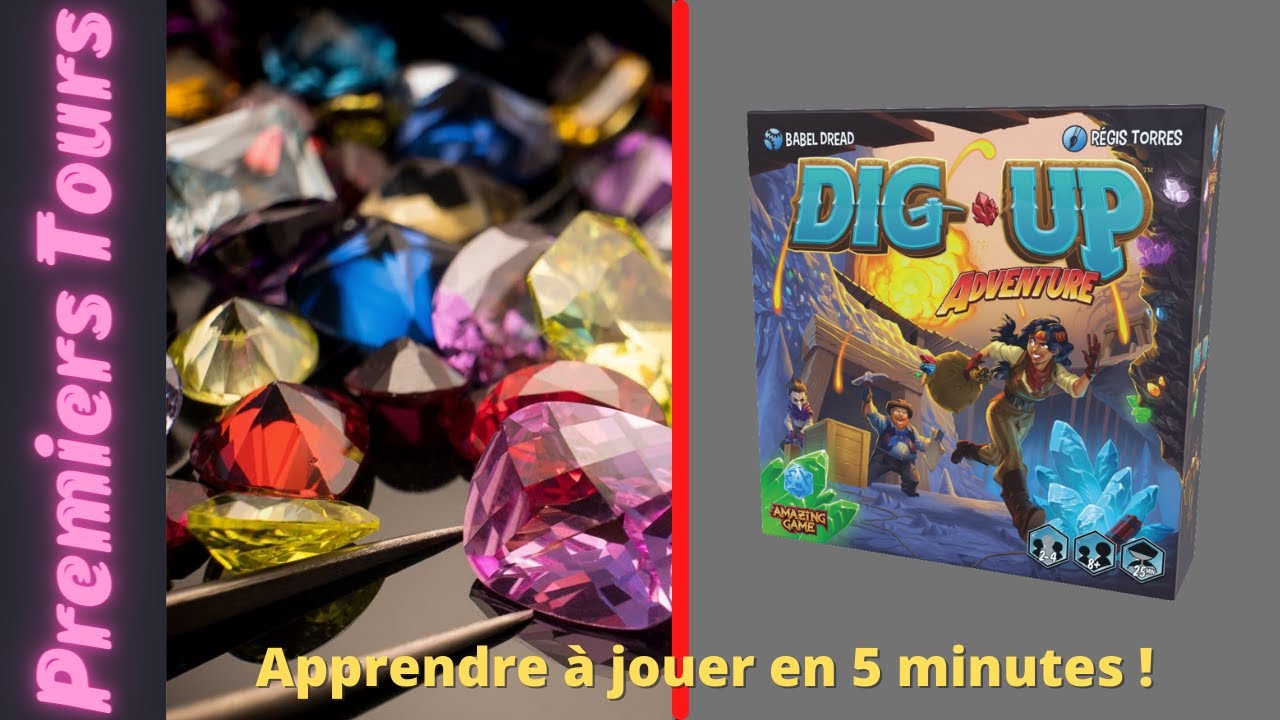 Découverte de Dig Up Adventure dans Premiers Tours. - YouTube