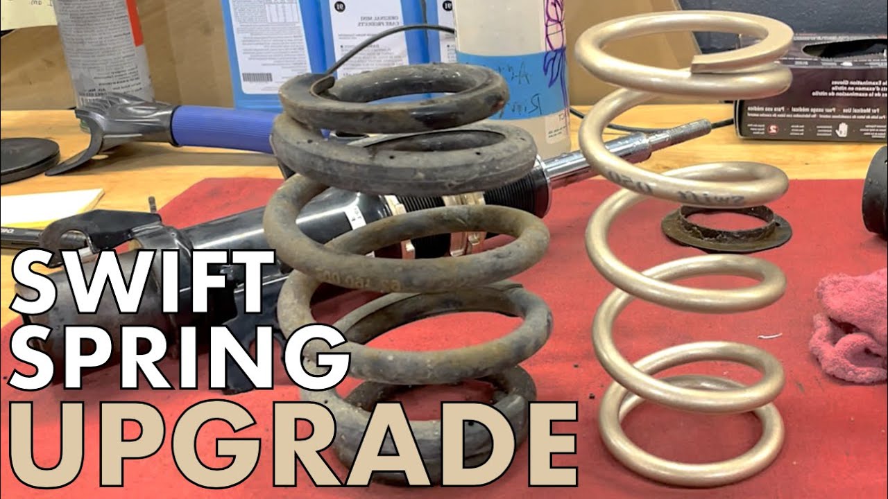 Swift Springs for my BC Racing Coilovers! - YouTube
